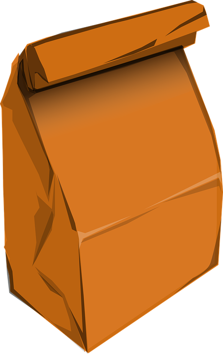 Brown Paper Bag Cartoon Clipart - Full Size Clipart (#5403288) - PinClipart