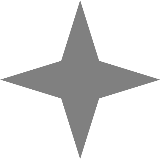 Download 4 Point Star Clipart Black And White Vector Freeuse - Polaris ...