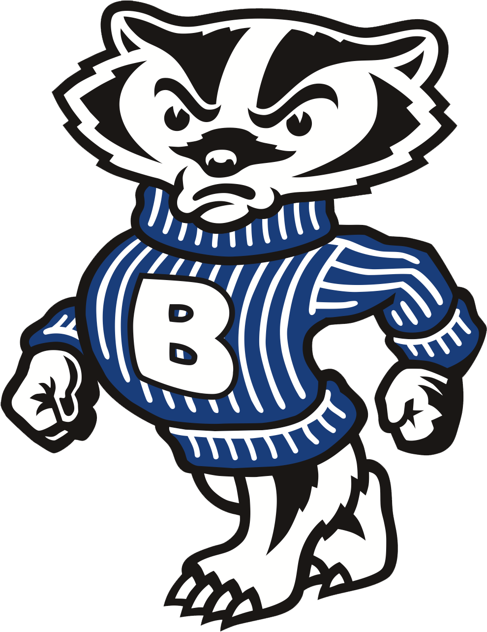 Wisconsin Badgers Logo Clipart - Full Size Clipart (#5407139) - PinClipart