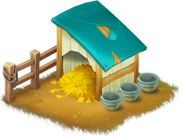 Donkey Stable - Horse Stable Png Clipart - Full Size Clipart (#5408205 ...