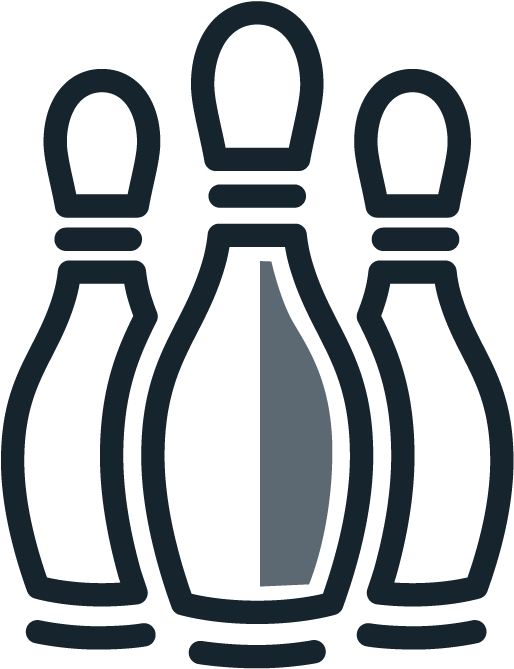 Ten-pin Bowling Clipart - Full Size Clipart (#5411660) - PinClipart