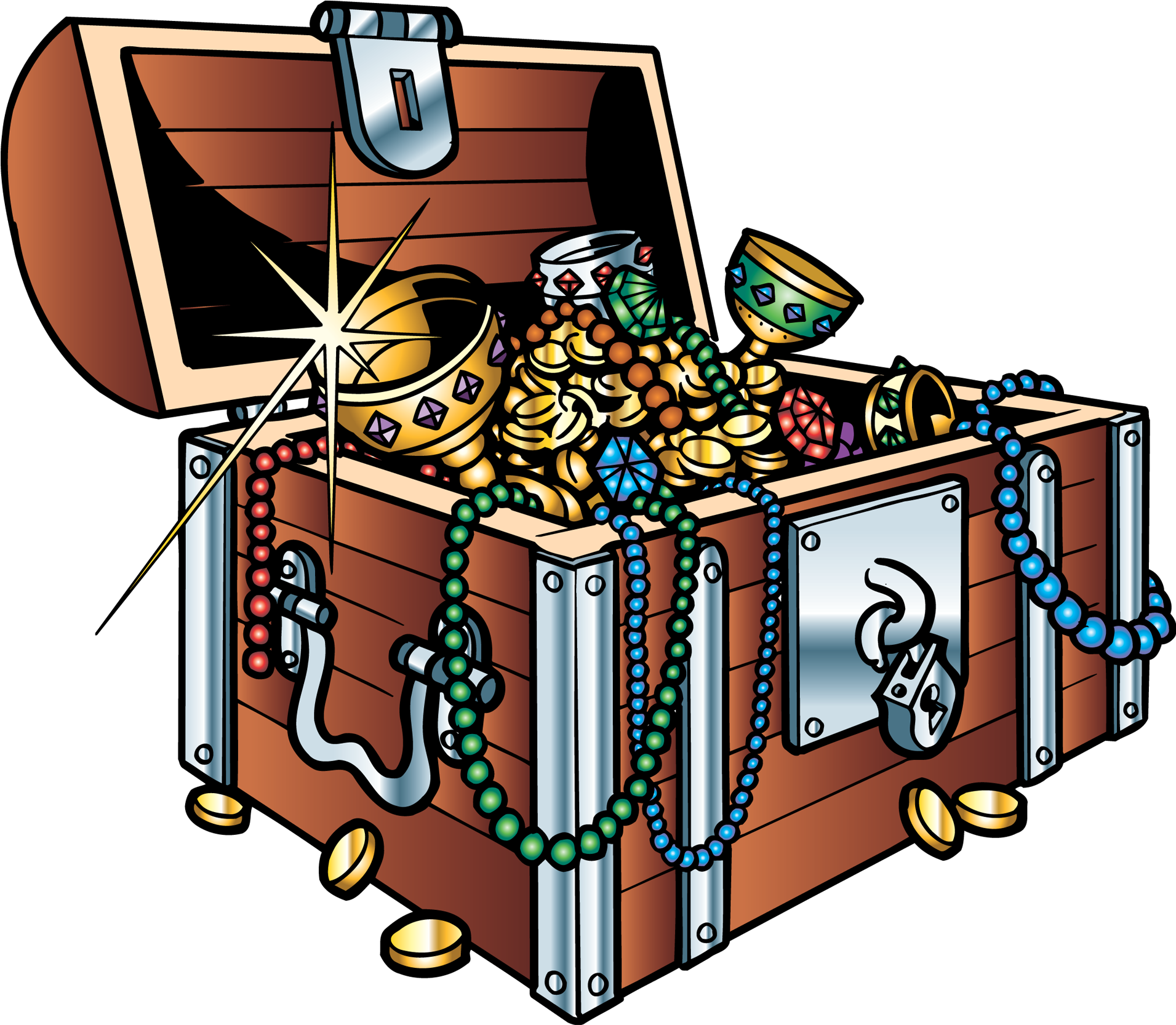 Treasure Chest Png - Treasure Box Animated With Transparent Background ...