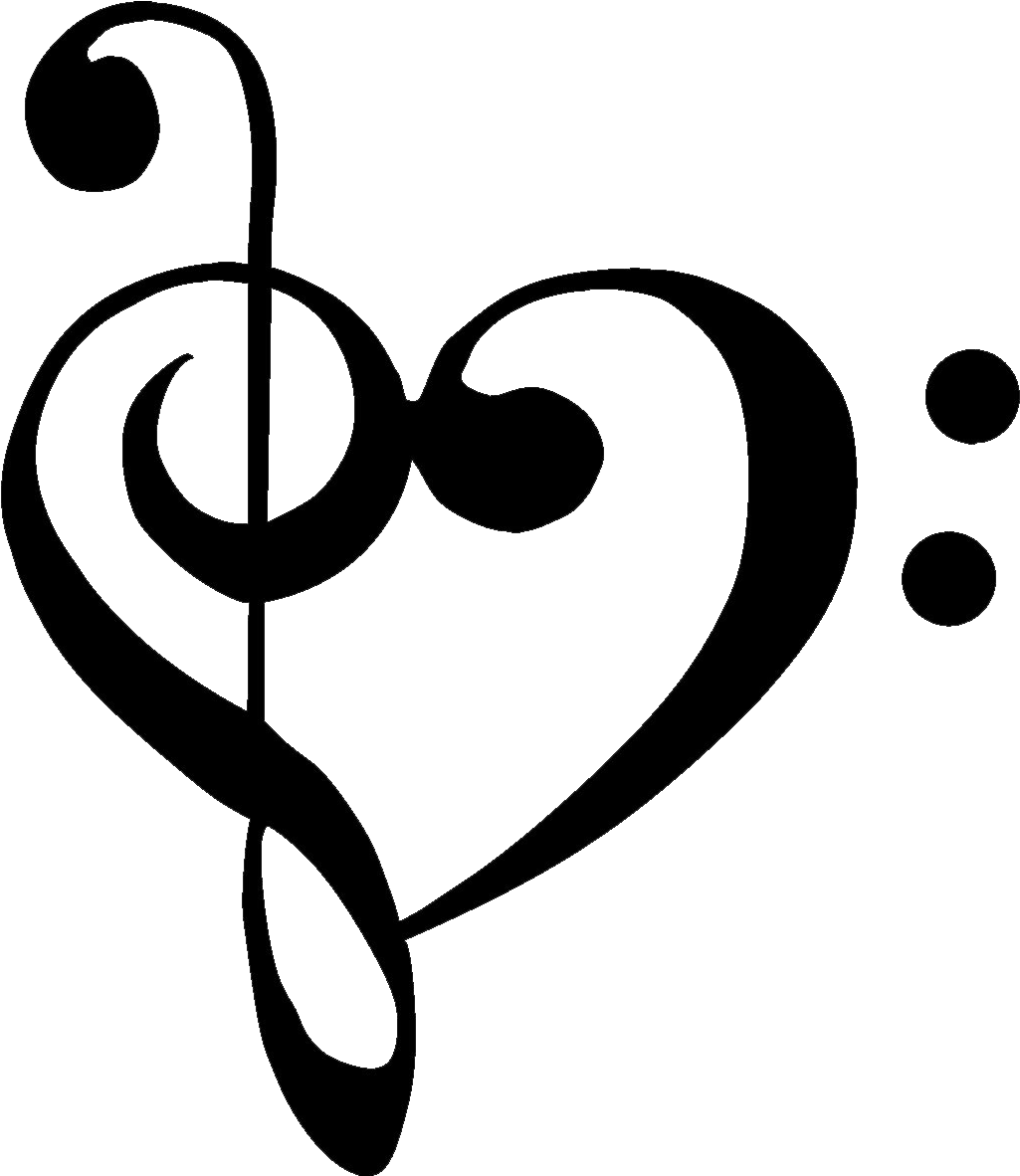 Download Transparent Wavy Piano Keys Clipart - Cool Music Notes Drawing ...