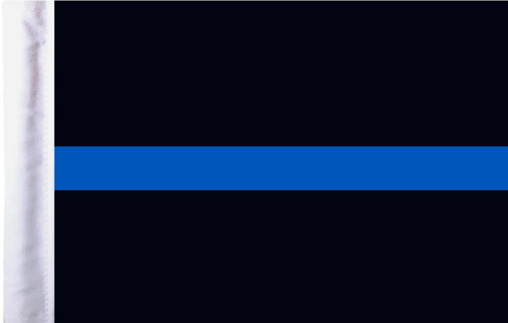 Download Thin Blue Line Motorcycle Flag - Parallel Clipart (#5412766 ...