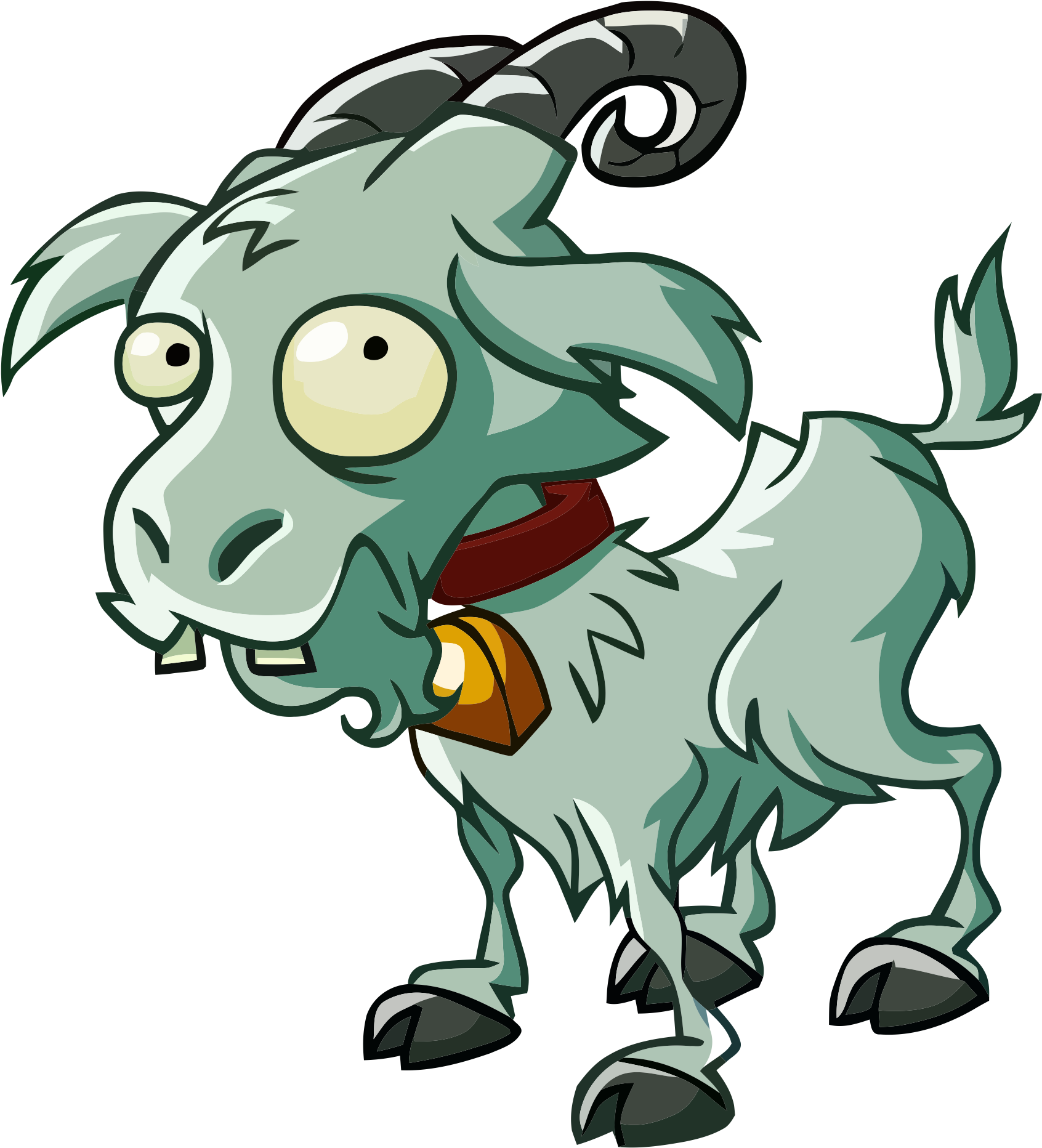 Goat Plants Vs Zombies - Plants Vs Zombies Heroes Goat Clipart - Full ...