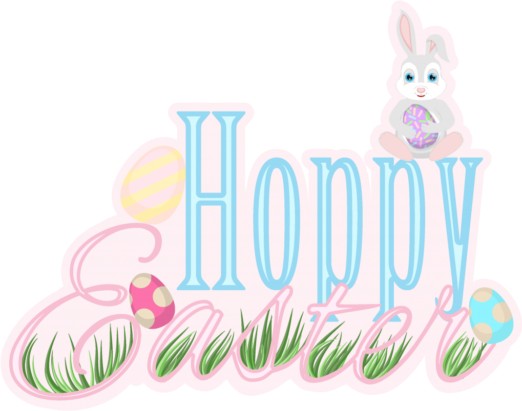Transparent Hoppy Easter Clipart - Illustration - Png Download - Full ...