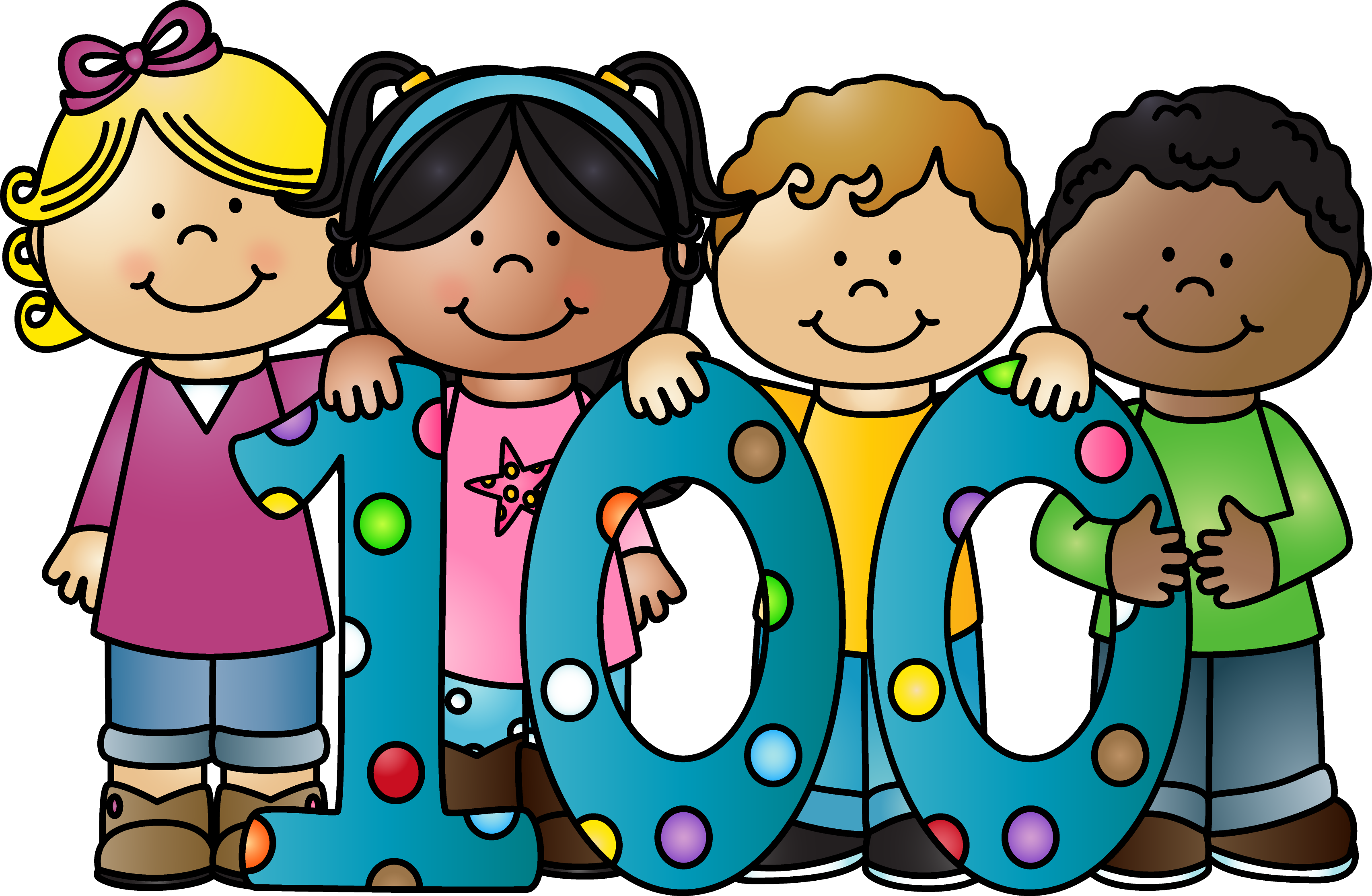 Download 100th Day Of Preschool Clipart (#5422533) - PinClipart