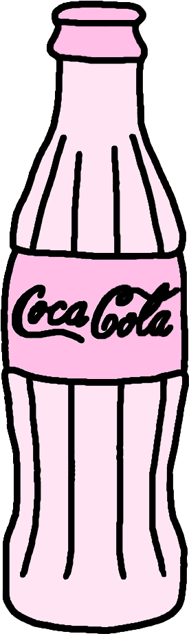 Coca Cola, Pink, And Transparent Image - Coca Cola Tumblr Sticker Png ...