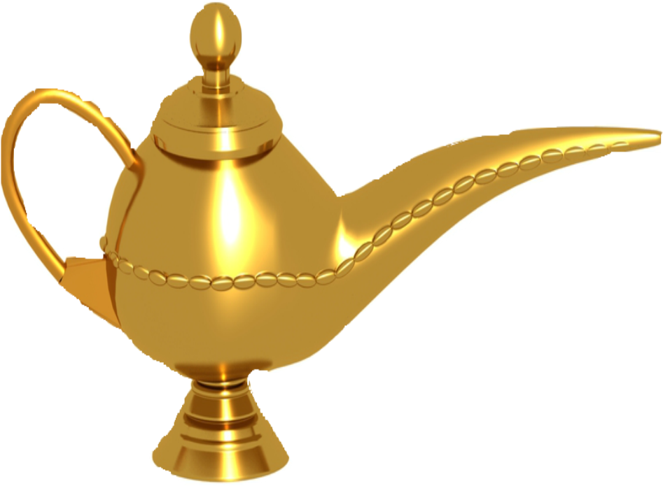 Aladdin Magic Lamp Transparent Clipart - Full Size Clipart (#5425200 ...
