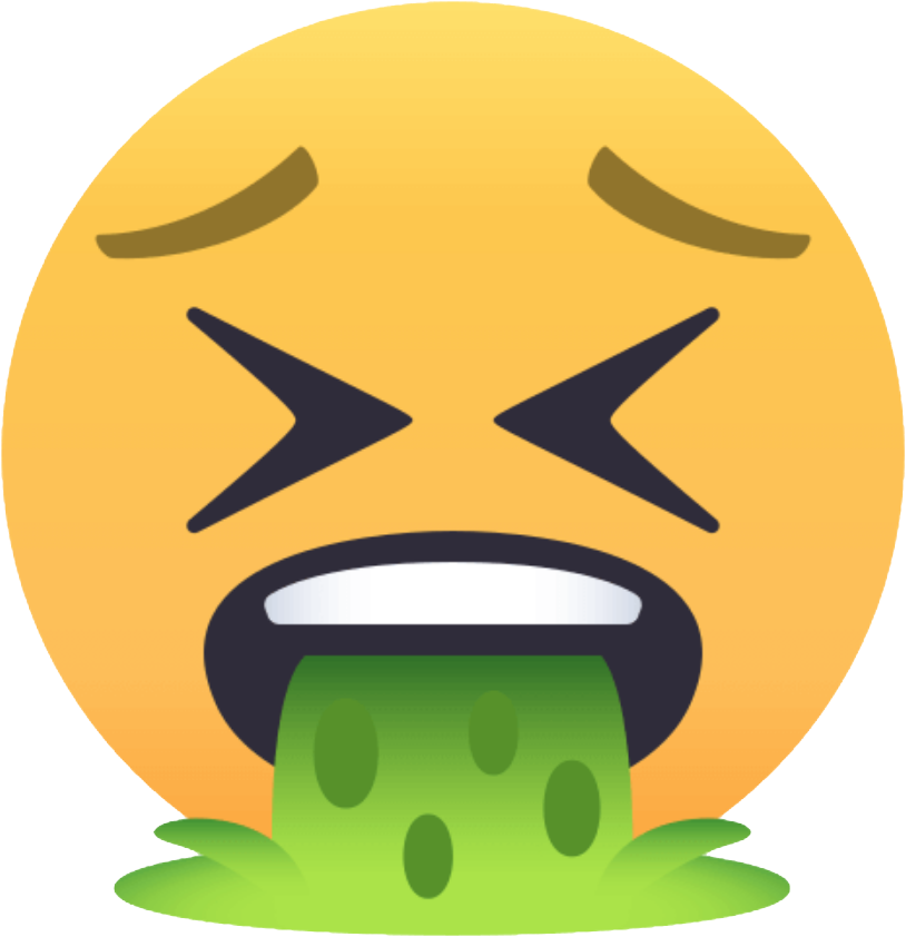 Transparent Vomiting Clipart - Full Size Clipart (#5427451) - PinClipart