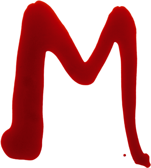 Download Maniac Red Blood Font - M Letter In Blood Clipart (#5430593 ...