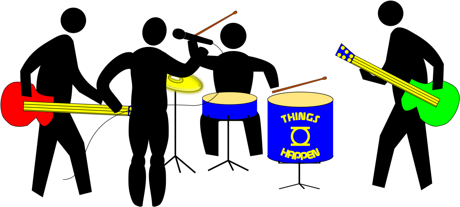 Musician Clipart Band Member - Music Ensemble Clipart Png Transparent ...