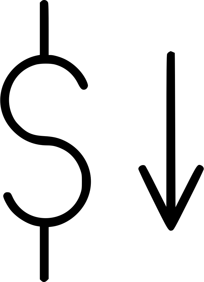 Stocks Business Value Shares Decrease Clipart - Full Size Clipart ...