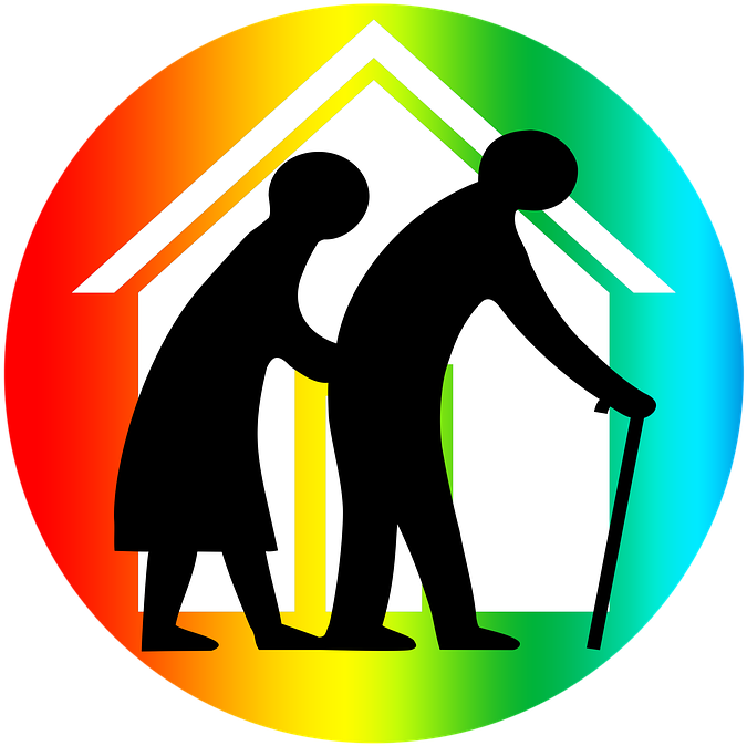 Download Symbol Old Age Home Logo Clipart (#5432933) - PinClipart