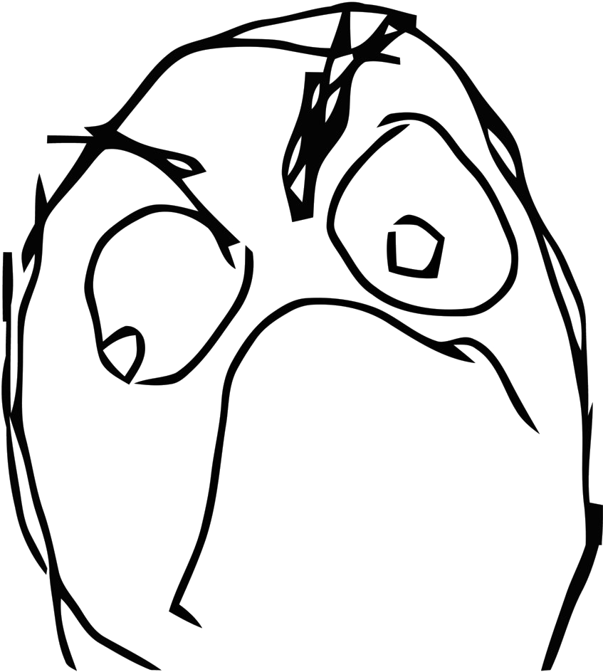 Rage Guy Png Free Download - Troll Face Rage Png Clipart - Full Size ...