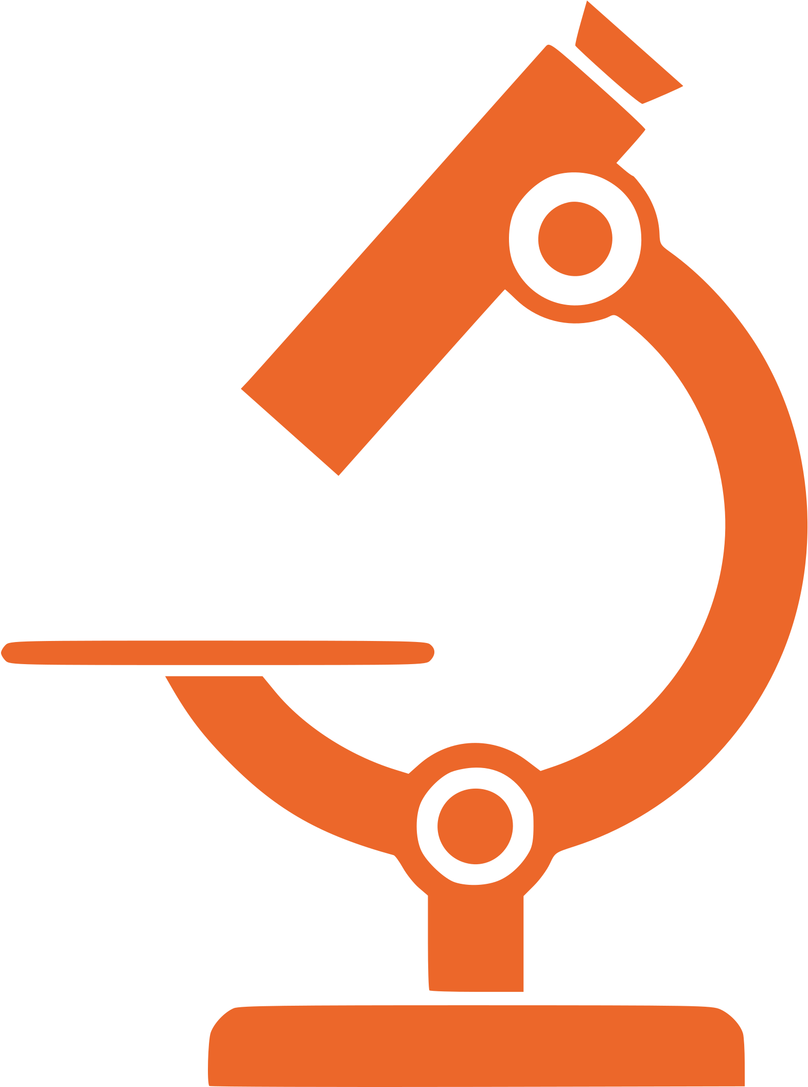 Science Icon Png Orange Clipart - Full Size Clipart (#5433659) - PinClipart