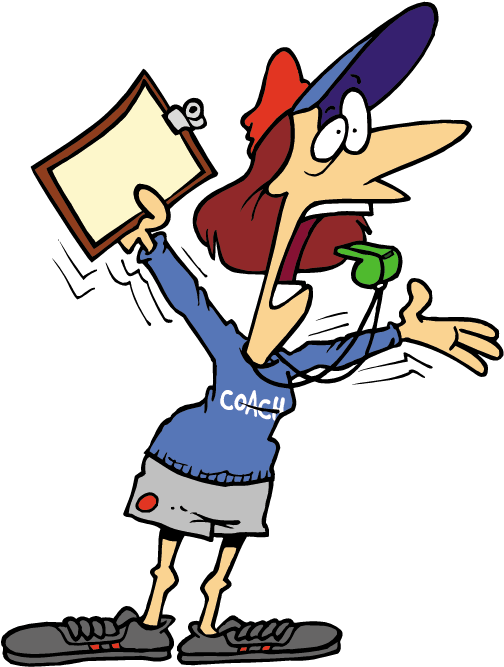 Download Coach Clipart Netball Coach, Coach Netball Coach Transparent ...