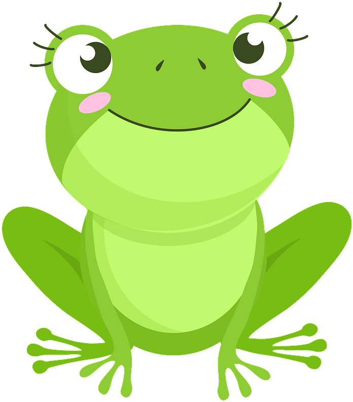 Frog Clipart - Frog Svg - Png Download - Full Size Clipart (#5437193) - PinClipart