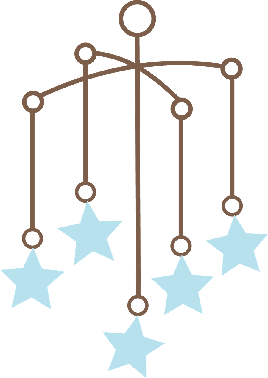 Crib Mobile Clipart , Transparent Cartoon - Baby Mobile Clipart Png ...