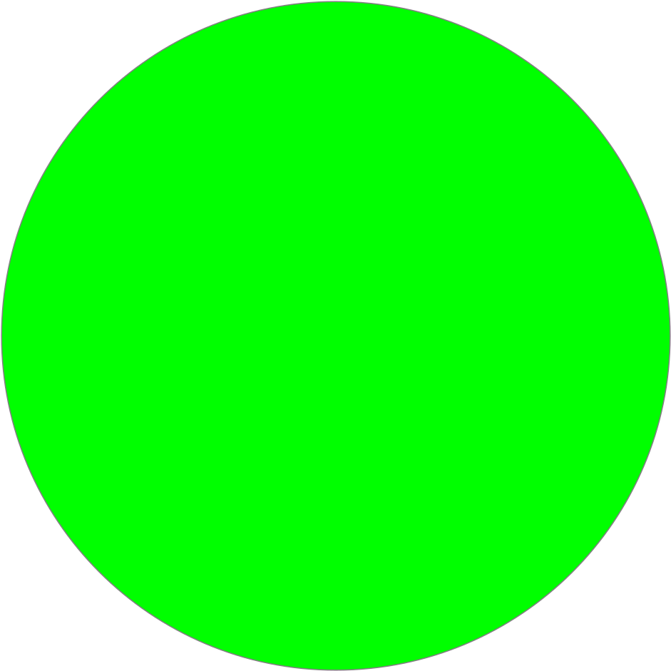 Dot Clipart Lime - Transparent Background Green Circle - Png Download ...