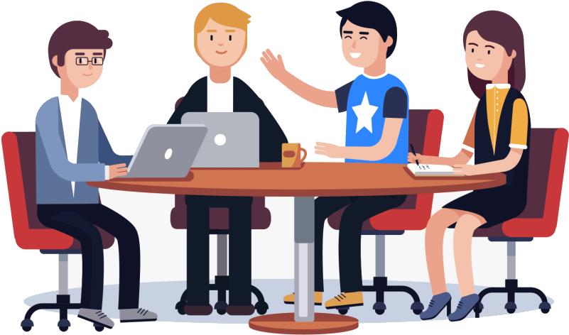 People Working Together Clip Art - Png Download - Full Size Clipart ...