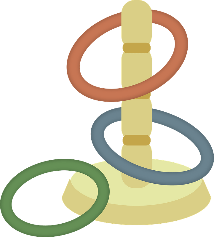 Quoits Toy Game Clipart - Circle - Png Download - Full Size Clipart ...