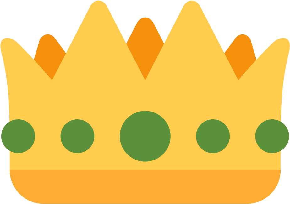 Emoji Sticker Crown Iphone Symbol - Crown King Emoji Clipart - Full ...
