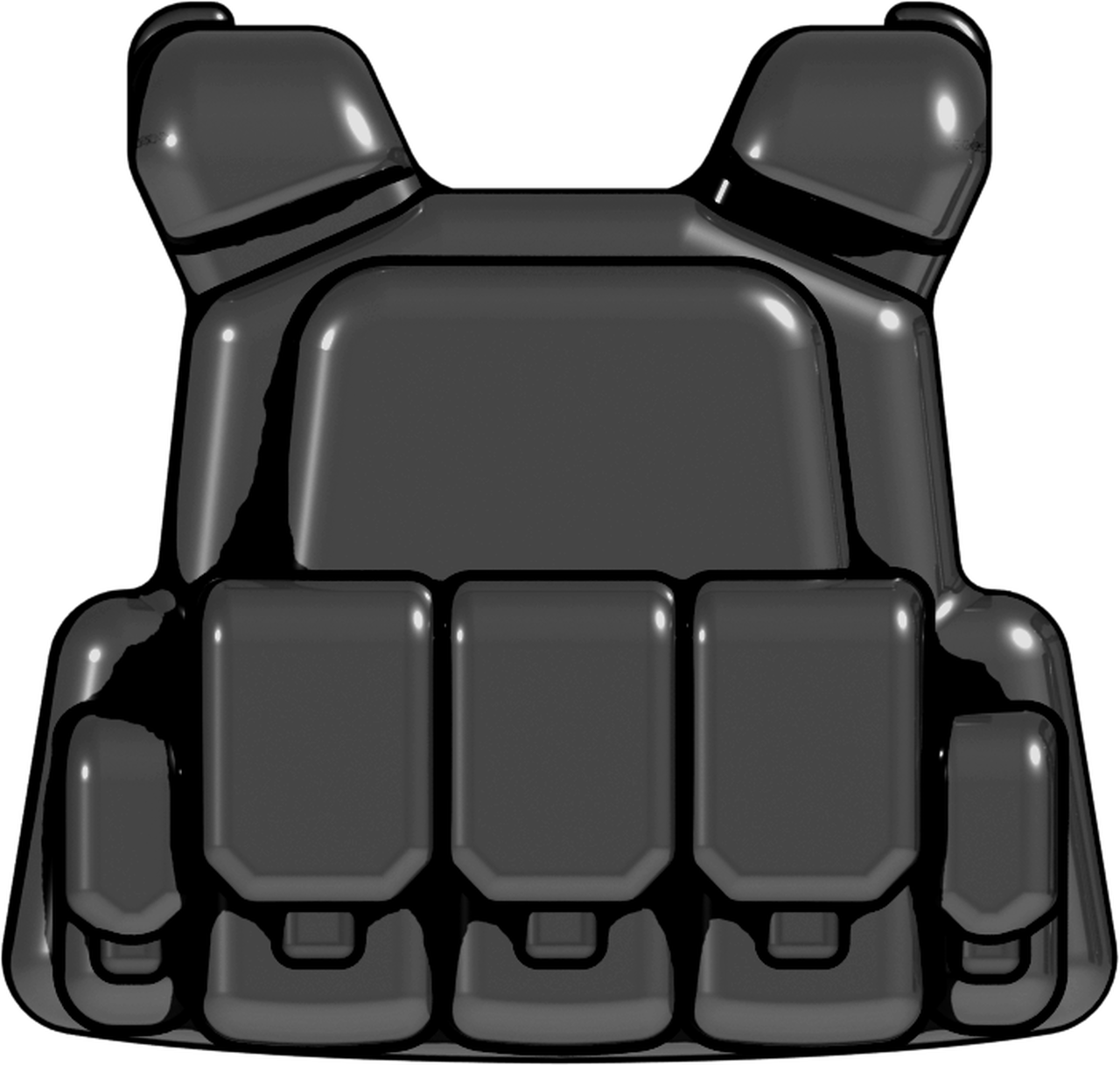 Transparent Vest Clipart Black And White - Cartoon Plate Carrier - Png ...