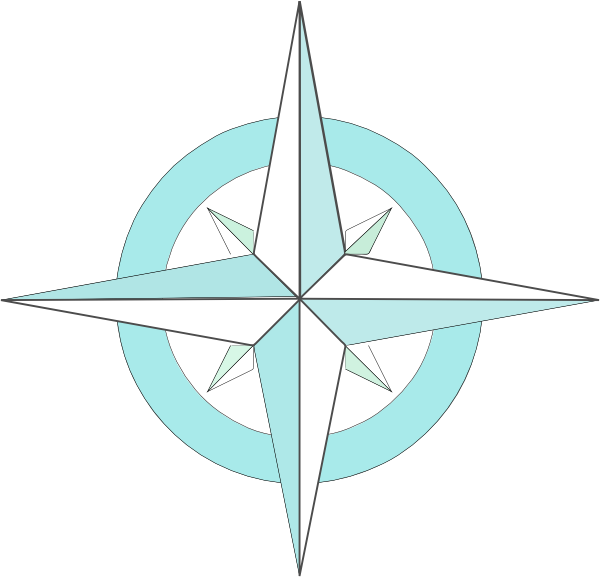 Compass Rose Clipart Free - Compass Rose Png White Transparent Png ...