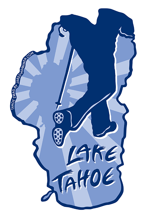 Lake Tahoe Sticker Png Clipart - Full Size Clipart (#5454619) - PinClipart