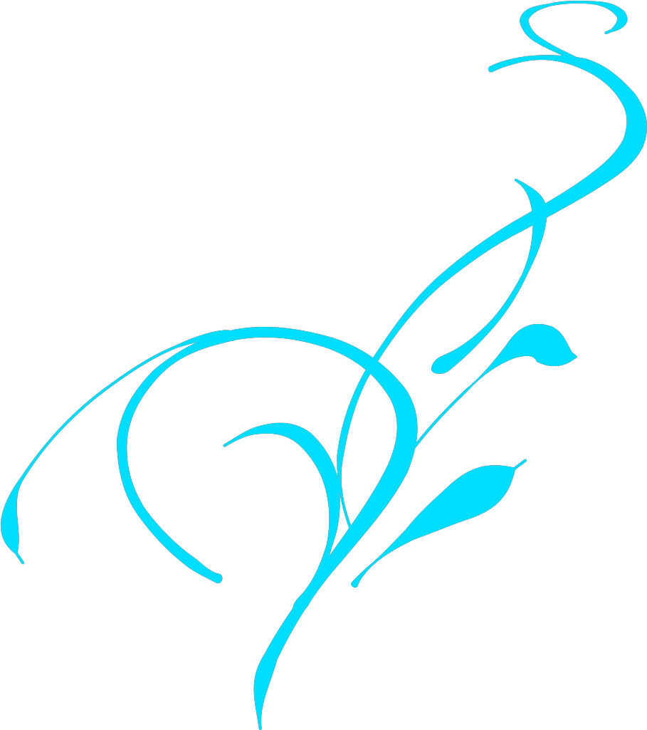 Light Blue Line Design Clipart - Full Size Clipart (#5455398) - PinClipart