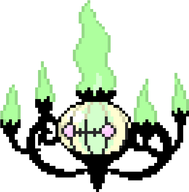 Chandelure Sprite Png Clipart - Full Size Clipart (#5456654) - PinClipart