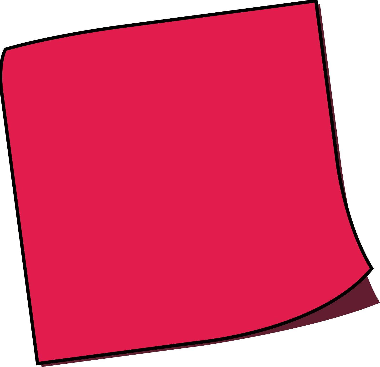 Download Transparent Background Red Sticky Notes Clipart (#5458841 ...