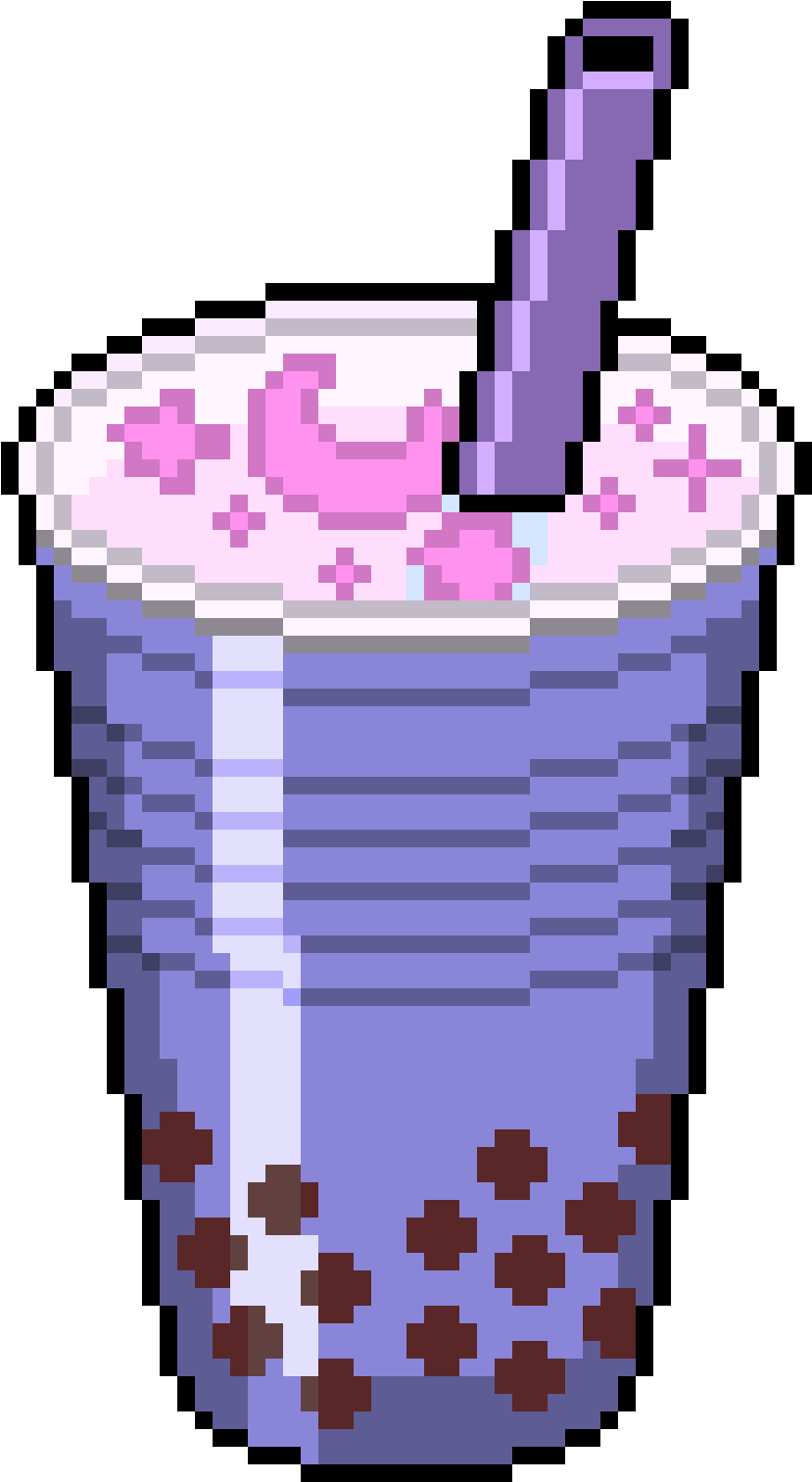 Boba Pixel Art Clipart - Full Size Clipart (#5460117) - PinClipart