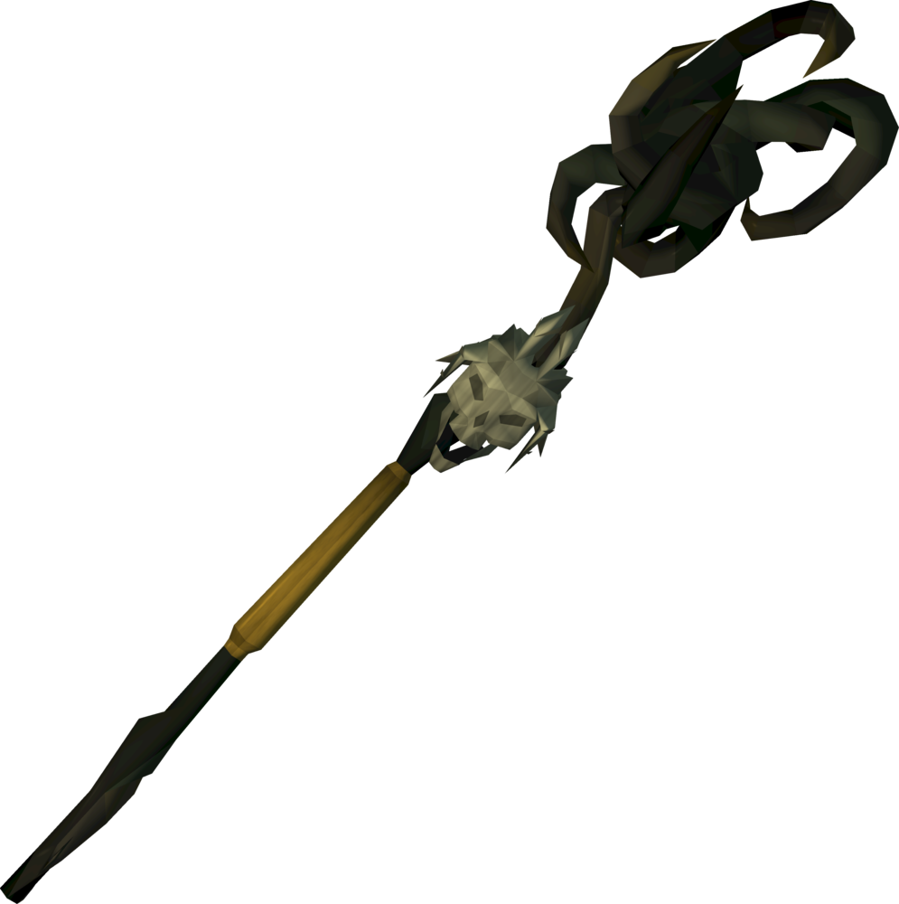 The Runescape Wiki - Necromancer Staff Clipart - Full Size Clipart ...