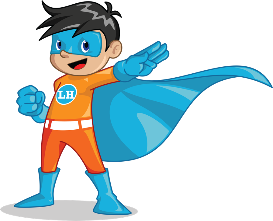 Boy Superhero Cartoon Png Clipart - Full Size Clipart (#5461599 ...