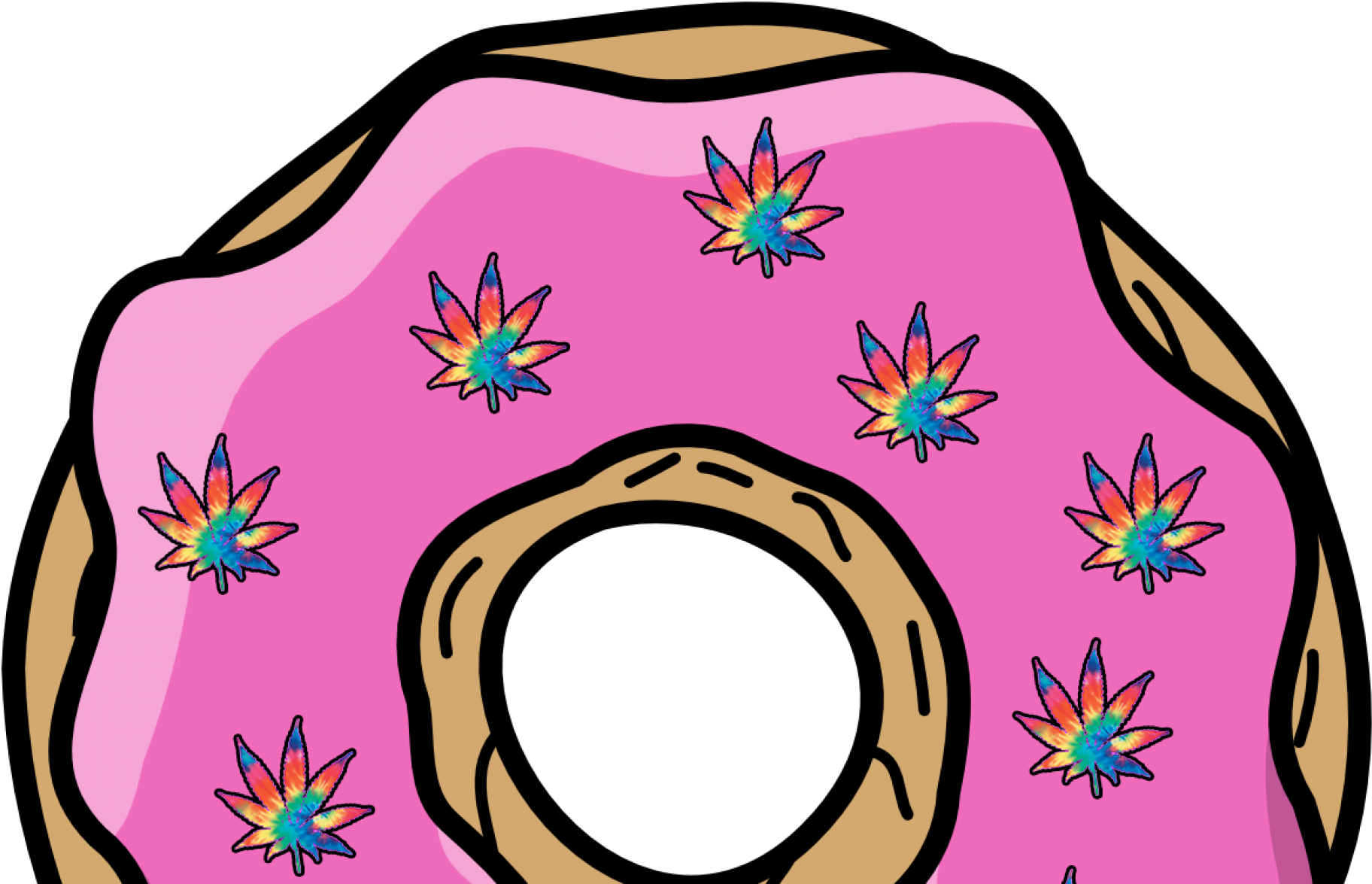 Simpsons Donut Clipart - Full Size Clipart (#5461629) - PinClipart