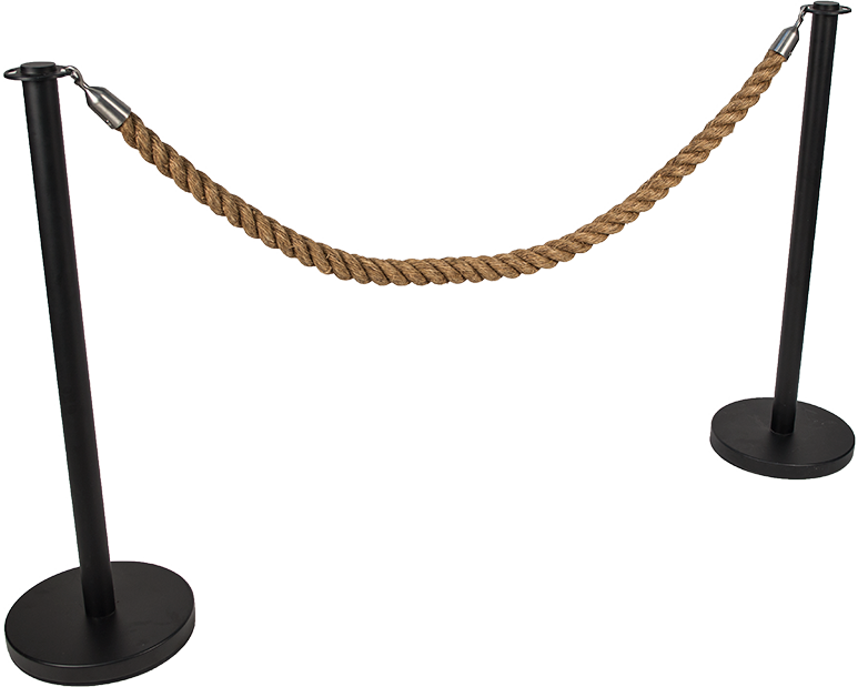 Jute Rope & Stanchion 2 Clipart - Full Size Clipart (#5461758) - PinClipart