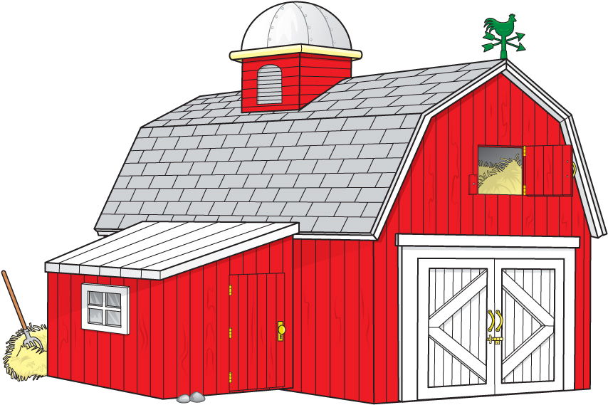 Transparent Farmhouse Clipart - Langabúð - Png Download - Full Size ...
