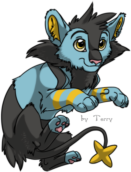 Luxio By Iguana In Darkness - Lion Pokemon Clipart - Full Size Clipart ...