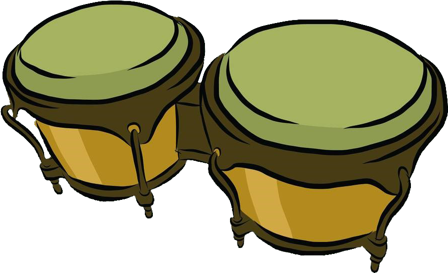 Transparent Music Instruments Clipart Png - Cartoon Bongos - Full Size ...