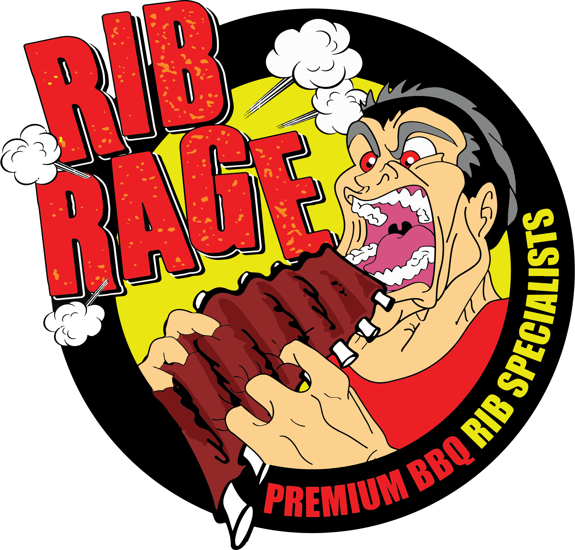 Rib Rage - Cartoon Clipart - Full Size Clipart (#5467640) - PinClipart