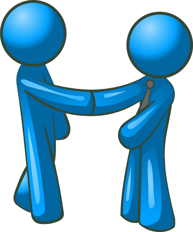 People Shaking Hands Clip Art - Shaking Hands Clip Art - Png Download ...