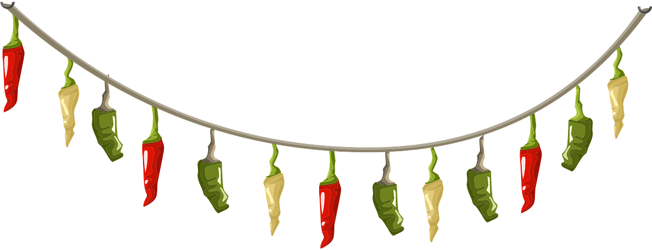 Download Peppers Spices Hanging Chili Png Image - Chilli Peppers Png ...