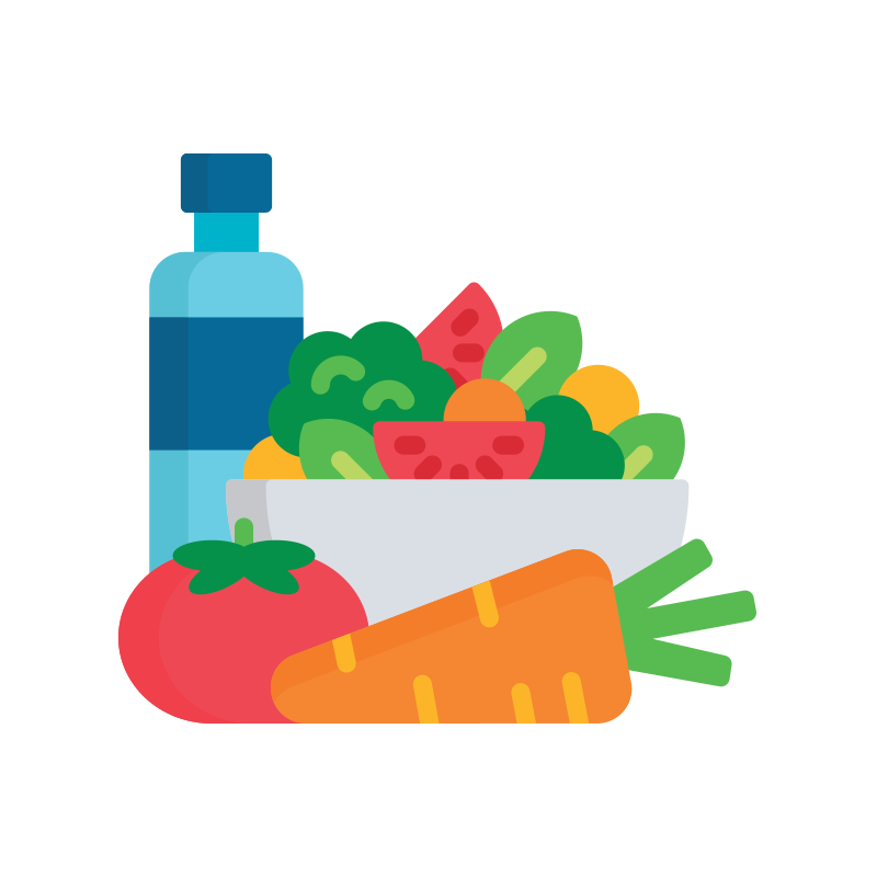 Health - Healthy Food Illustration Png Clipart - Full Size Clipart ...