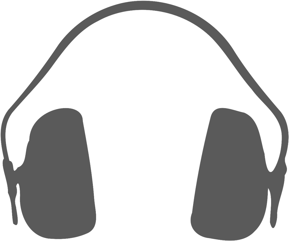 Noun Earmuffs 9376 1a1a1a - Safety Ear Muffs Icon Clipart - Full Size ...
