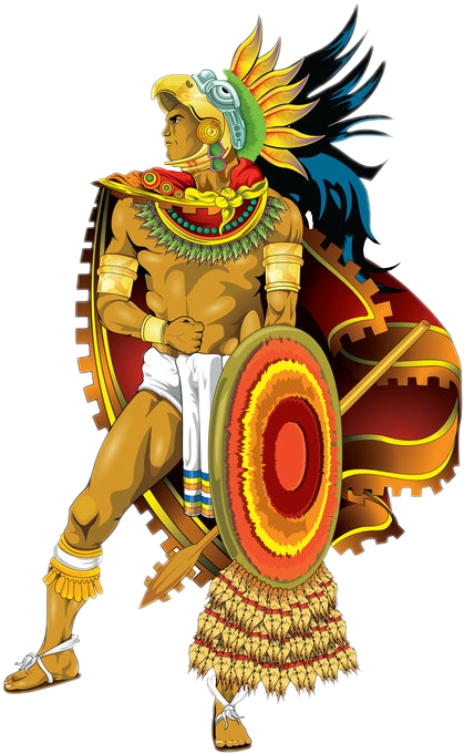 Download Aztec Warrior Transparent & Png Clipart Free Download ...
