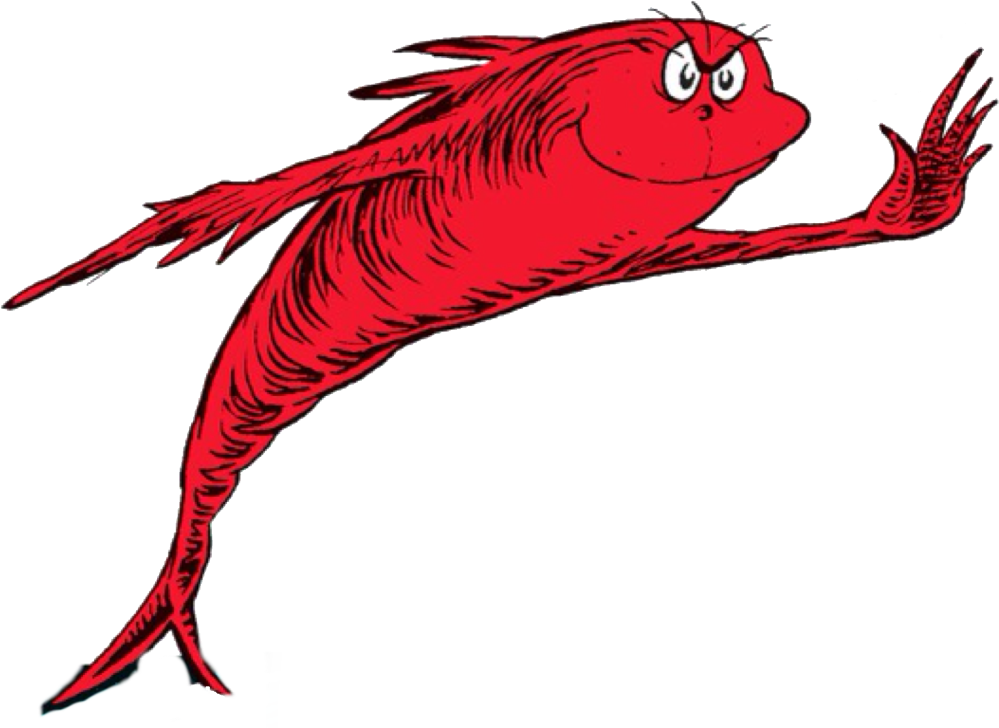 Download Transparent Fish Clipart Images - One Fish Two Fish Red Fish ...