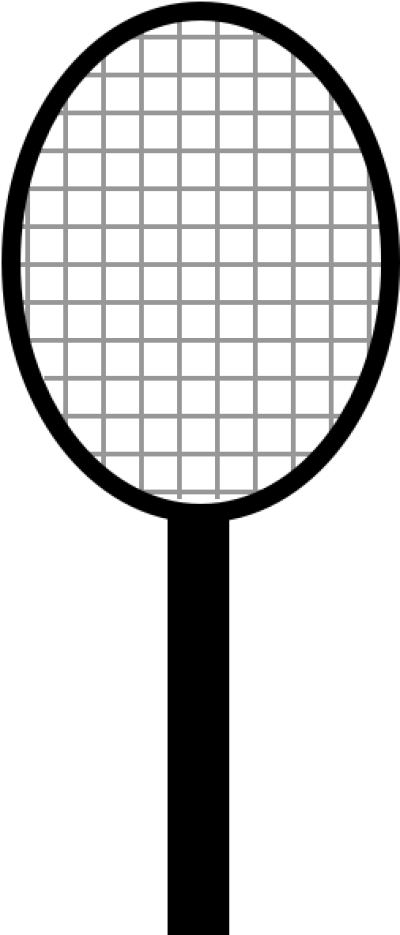 Transparent Animated Tennis Racket Clipart - Full Size Clipart ...