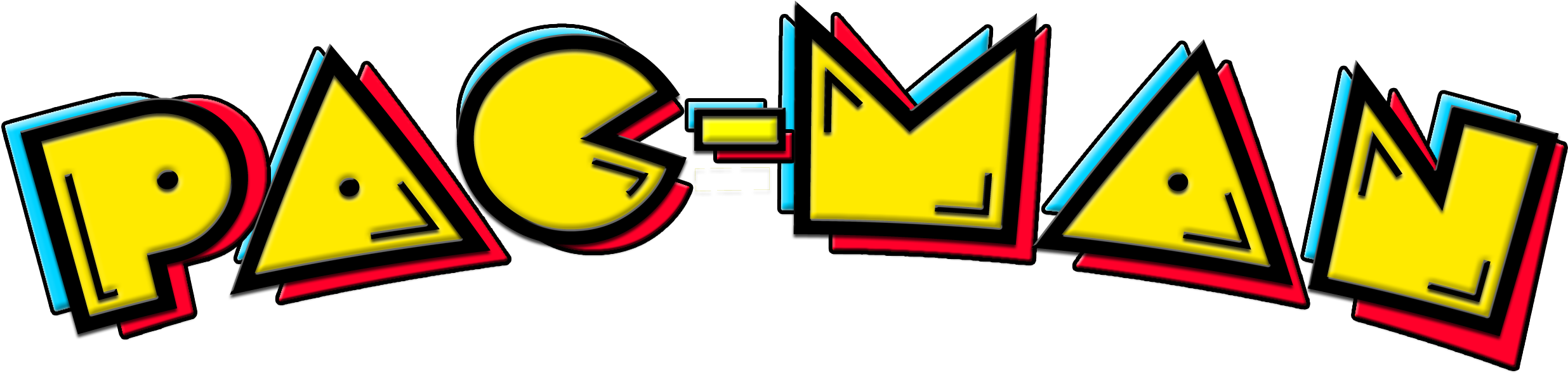 Pac Man Png Logo Clipart - Full Size Clipart (#5487319) - PinClipart